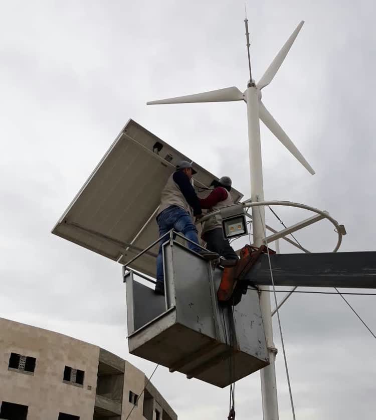 شام إف إم | لأول مرة في سورية.. مشروع لاستخدام الطاقة الريحية بشكل مكمل ...